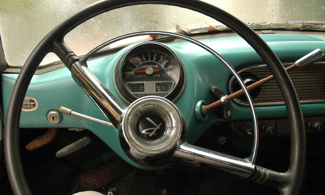 OLD PARKED CARS.: 1960 Rambler American Super Sedan.