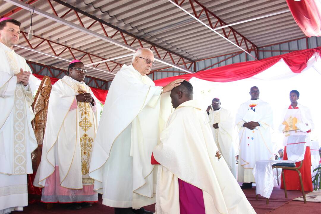 Consagración del nuevo obispo de Gokwe ~ IEME