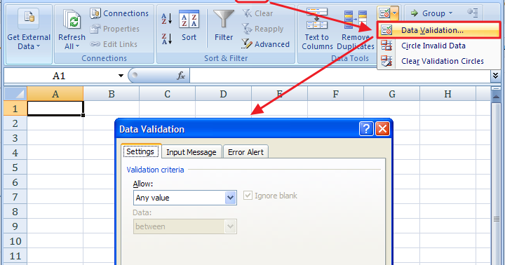 Cara Menggunakan Data Validation di Excel - Rumus Excel