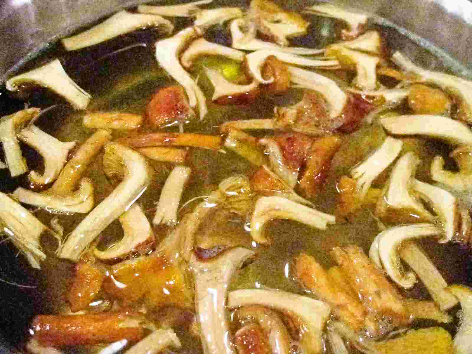 Recipes for Tom: Horenso to shantoreru masshuruumu no ohitashi ...