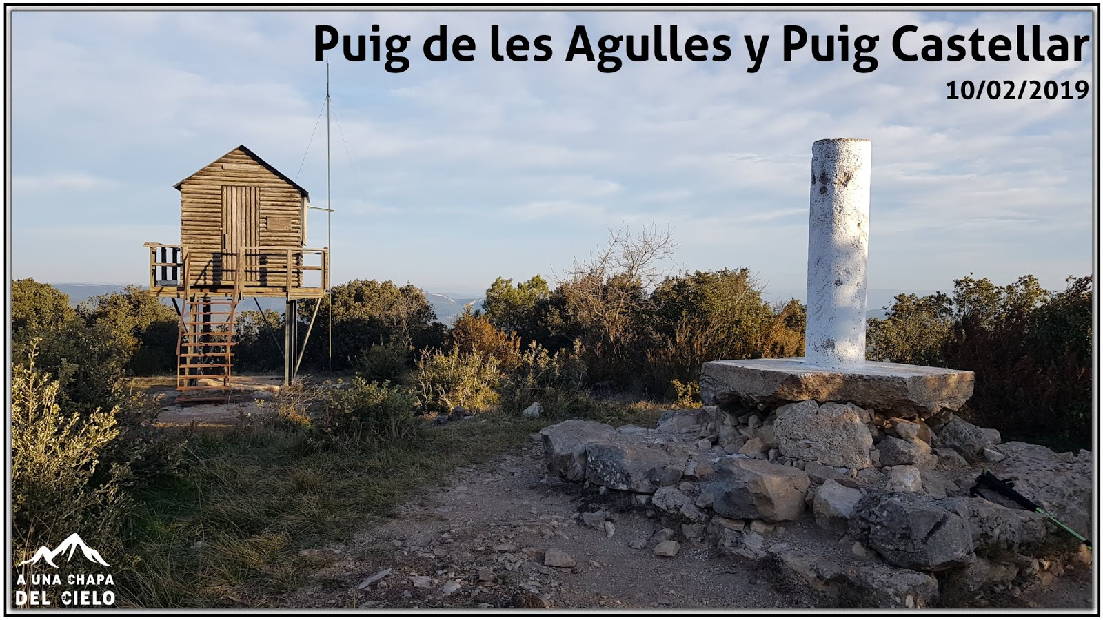 A una chapa del cielo: Puig de les Agulles y Puig Castellar