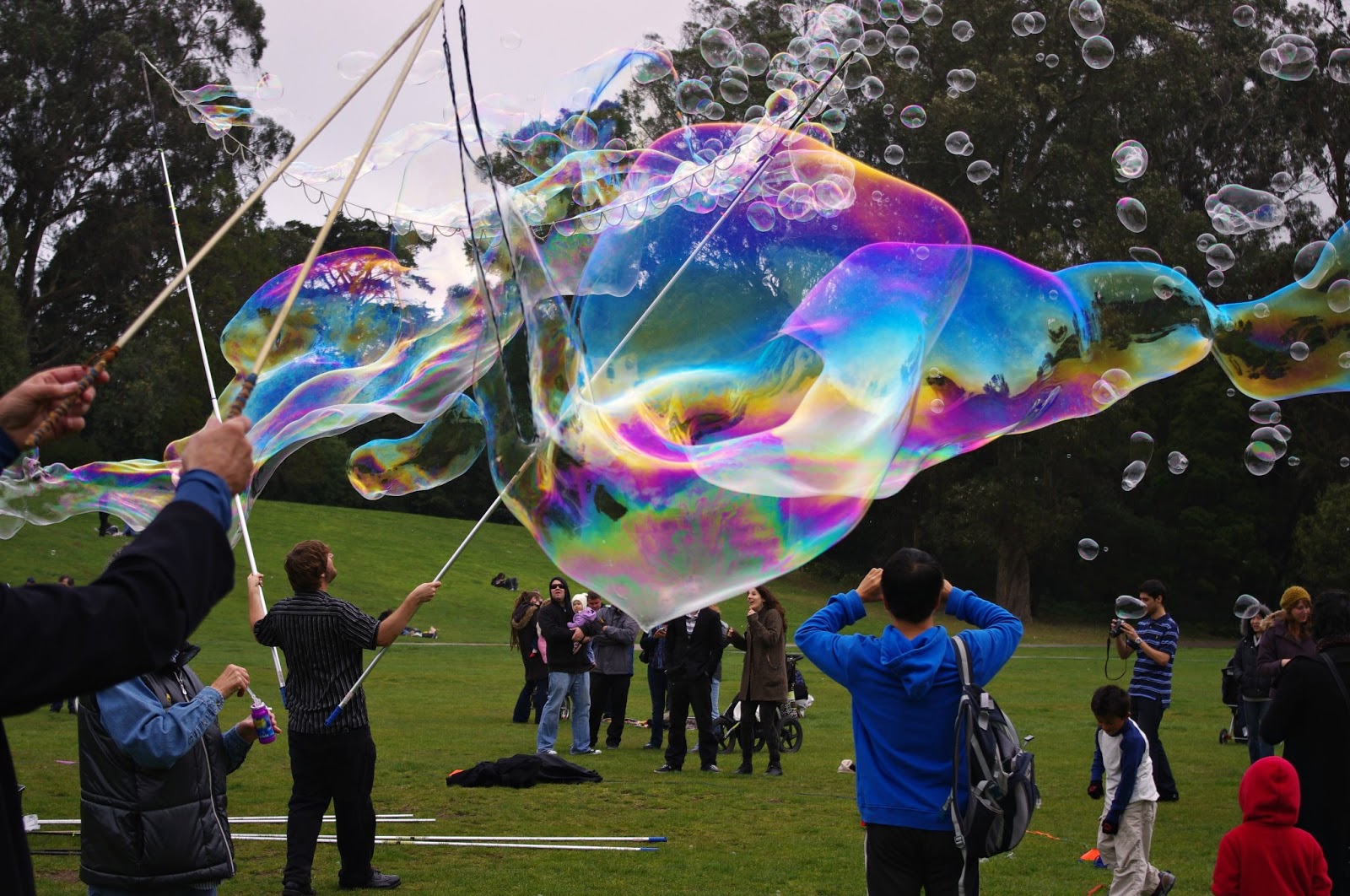 Ascent with a Bucket