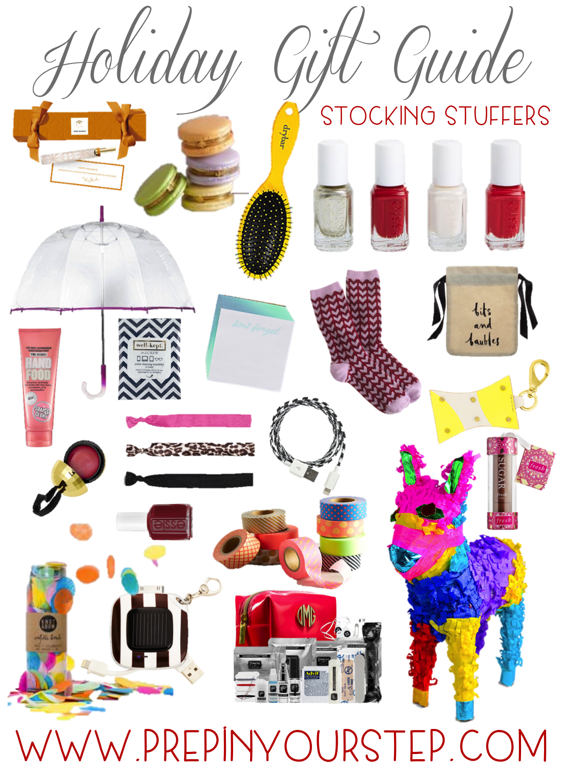 Prep In Your Step: Holiday Gift Guide {Stocking Stuffers}