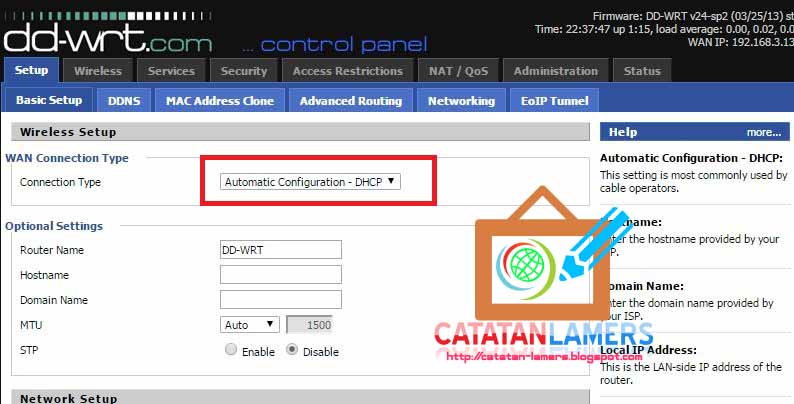 Cara Setting TP-Link WR740N DD-WRT Mode Client Router (Repeater) untuk ...