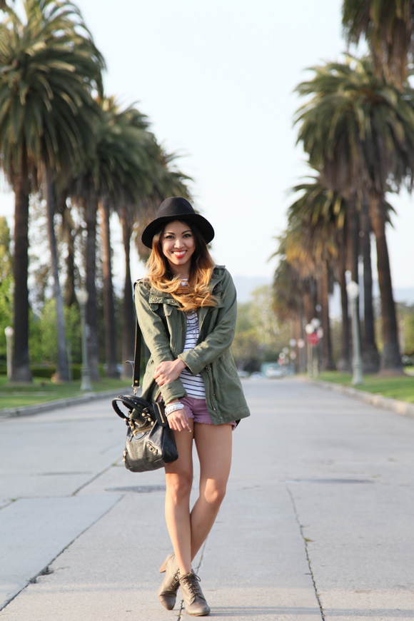 Lookbook: Rose Denim Cut-Offs | beautybitten | a personal style ...