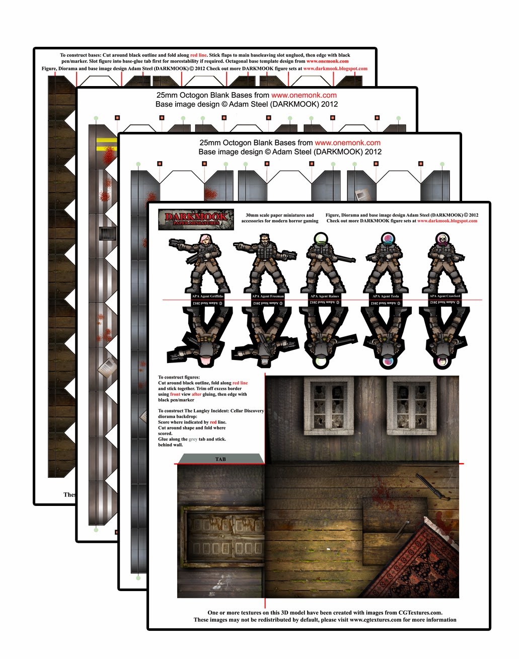 DARKMOOK MINIATURES: DARKMOOK PAPER MINIATURES SHOP