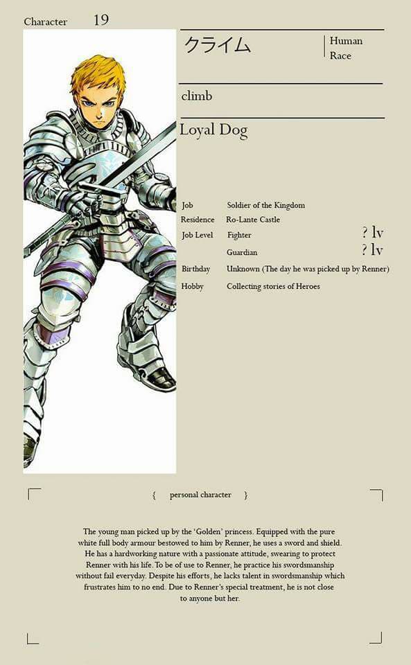 Thông tin của các nhân vật trong Overlord