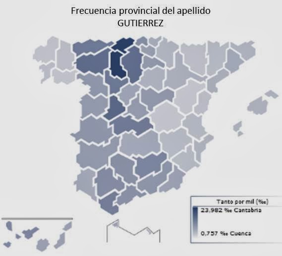 El discurso y el número.: 16.- Apellidos castellanos en España. Otra ...