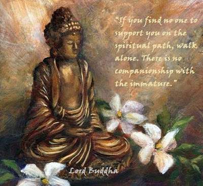 Buddha Quotes Online: If you find no one to support you on the ...