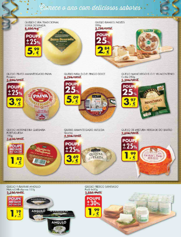Promoções pingo doce: Promoções Pingo Doce - Queijos