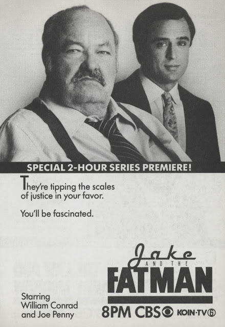 Jake and the Fatman Archives: Series premiere advertisement