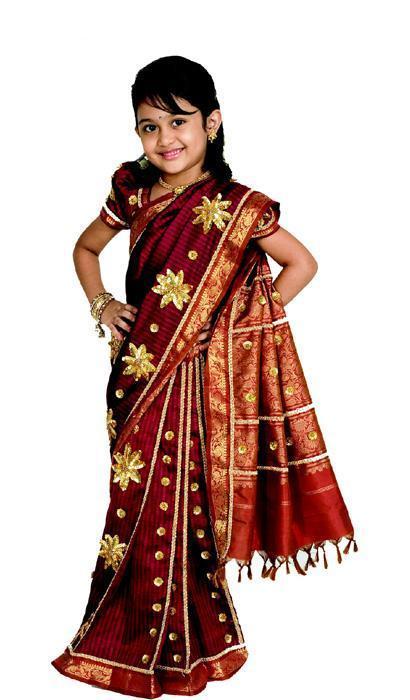 Kids Saree Fashion - So Cute ~ ALL FASHION