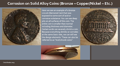 Adventures in Coin Roll Hunting: Different Types of Damaged Coins and ...