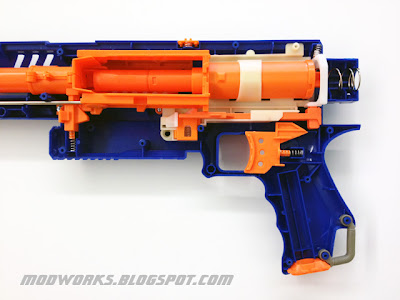 nerf vortex: Nerf Elite Rampage Internals - Quick Preview!
