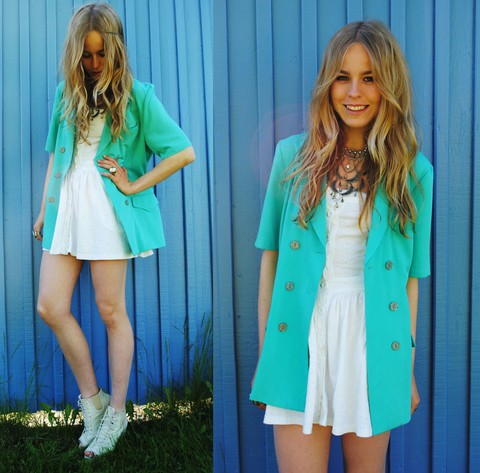 Moda na Rotina: Verde água