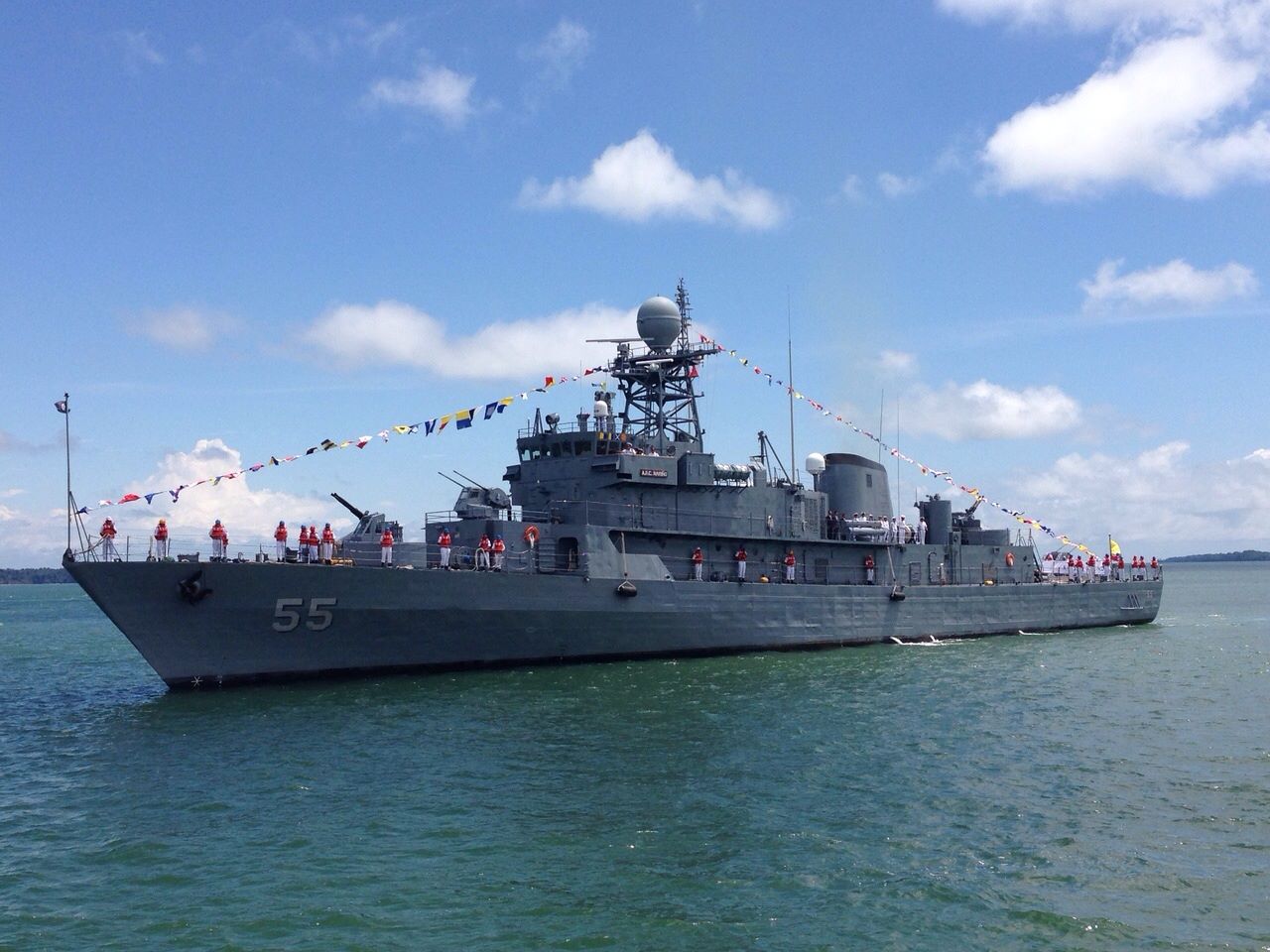 Arriba a Colombia la ARC Nariño, la nueva corbeta de la Armada Nacional ...