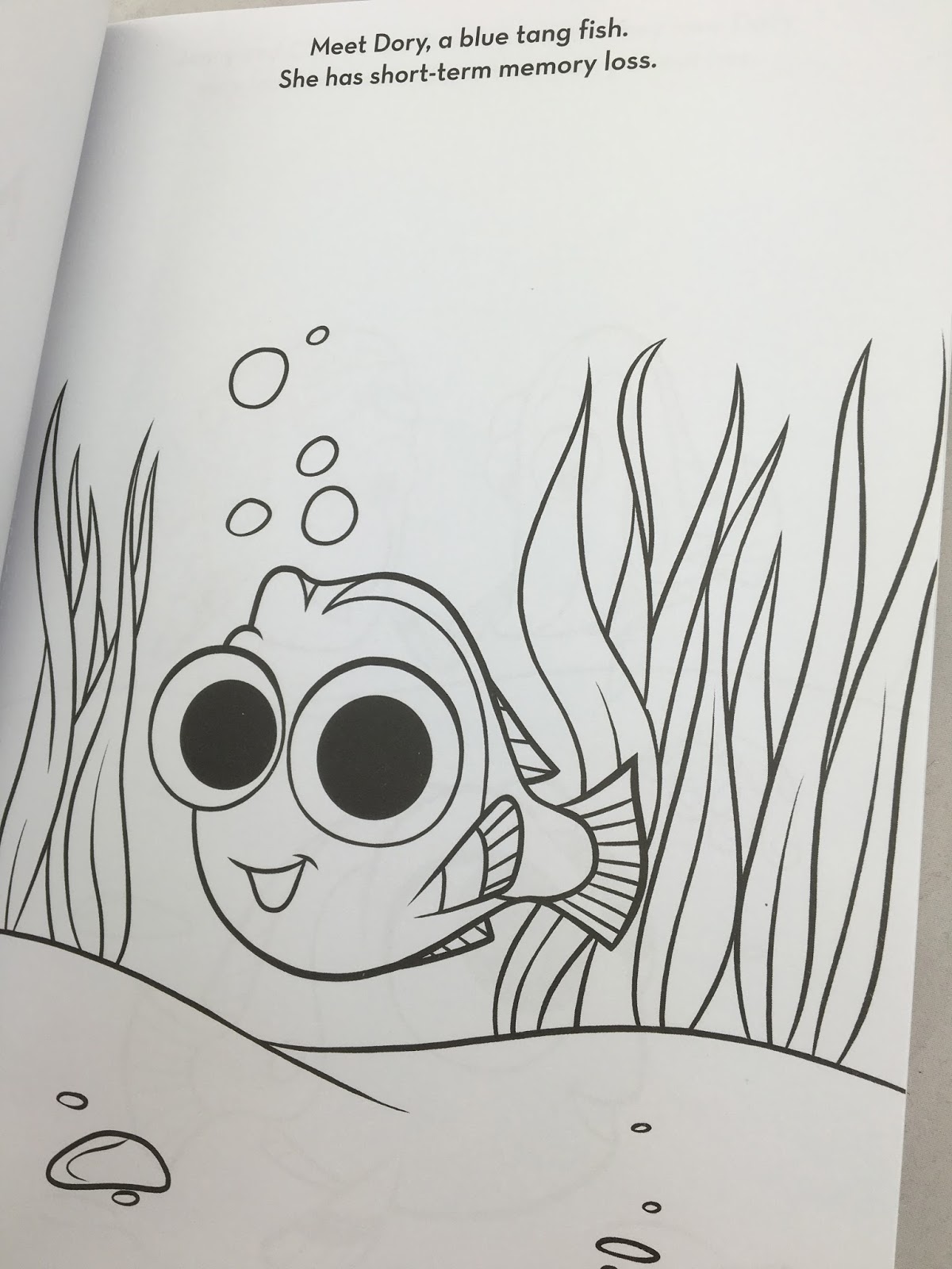 Dan the Pixar Fan: Finding Dory: Paint/Coloring Books ("Make a Splash ...