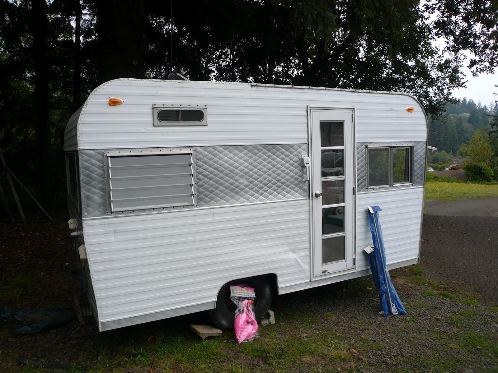 1965 Silver Queen Travel Trailer