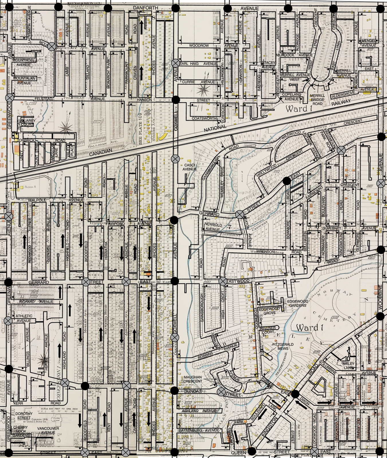 On Craven Road: A Century-Composite Map