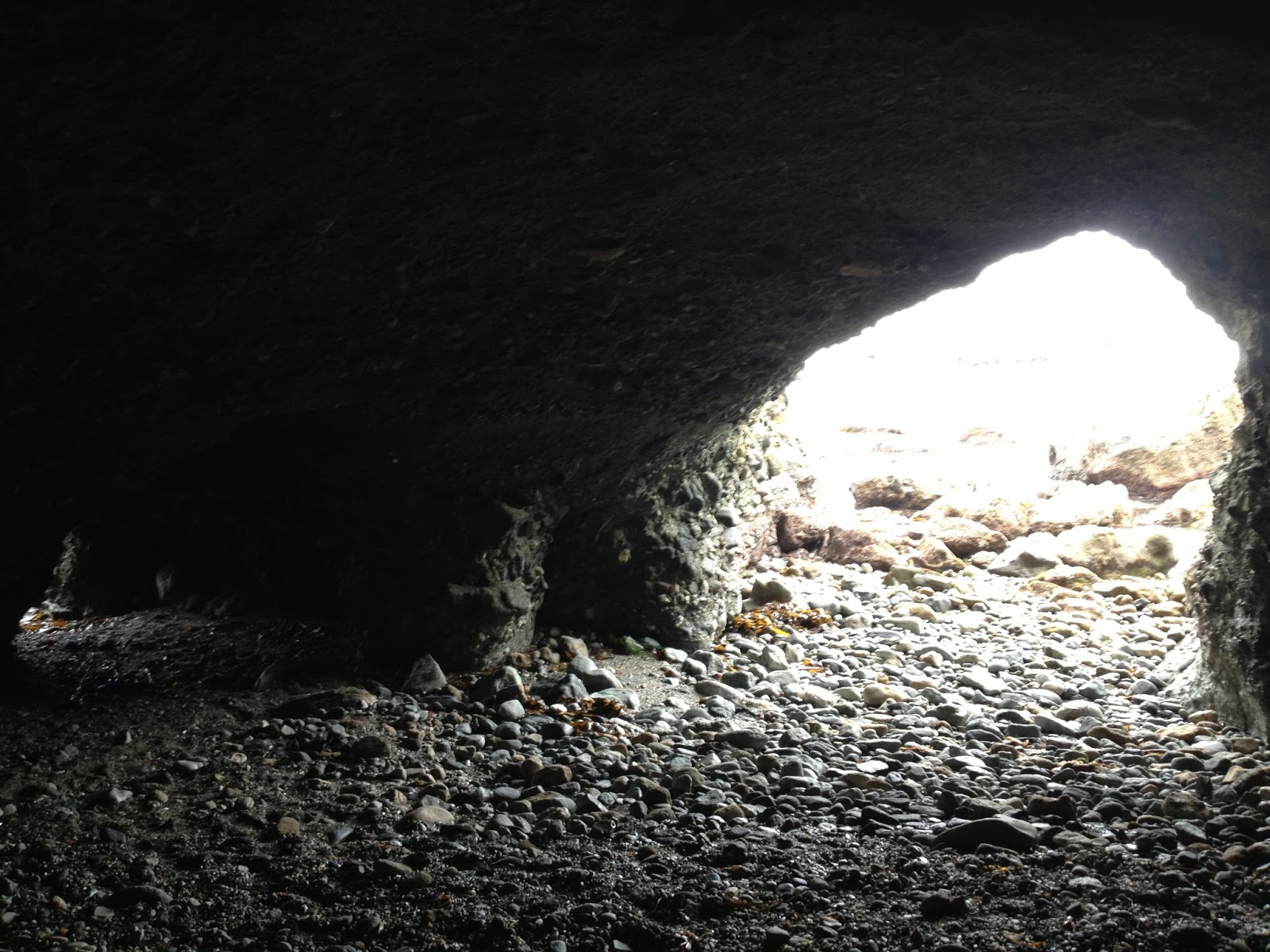 Iron Hiker: Sea Cave at Dana Point