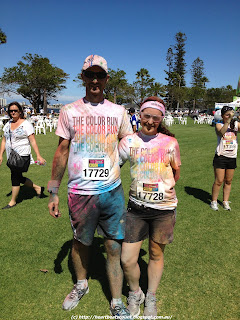Every Heart Beat Counts!: Perth Colour Run 2013