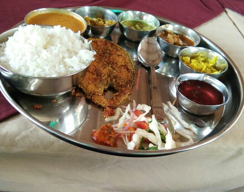 Goan thali