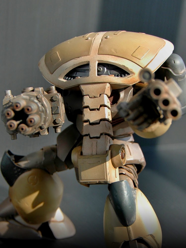 Custom Build: 1/144 Z'Gok Experiment "Juaggu Head" [Jogokku] - Gundam ...