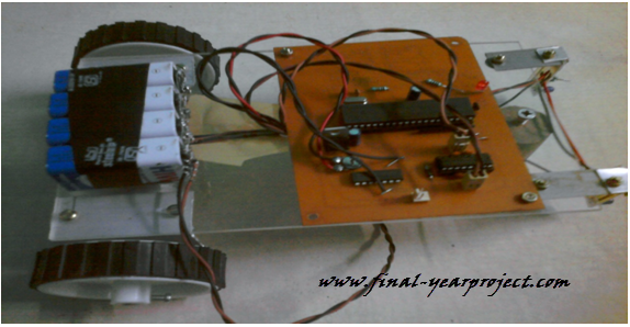 Obstacle Avoiding Robot using Microcontroller - Free Final Year Project's