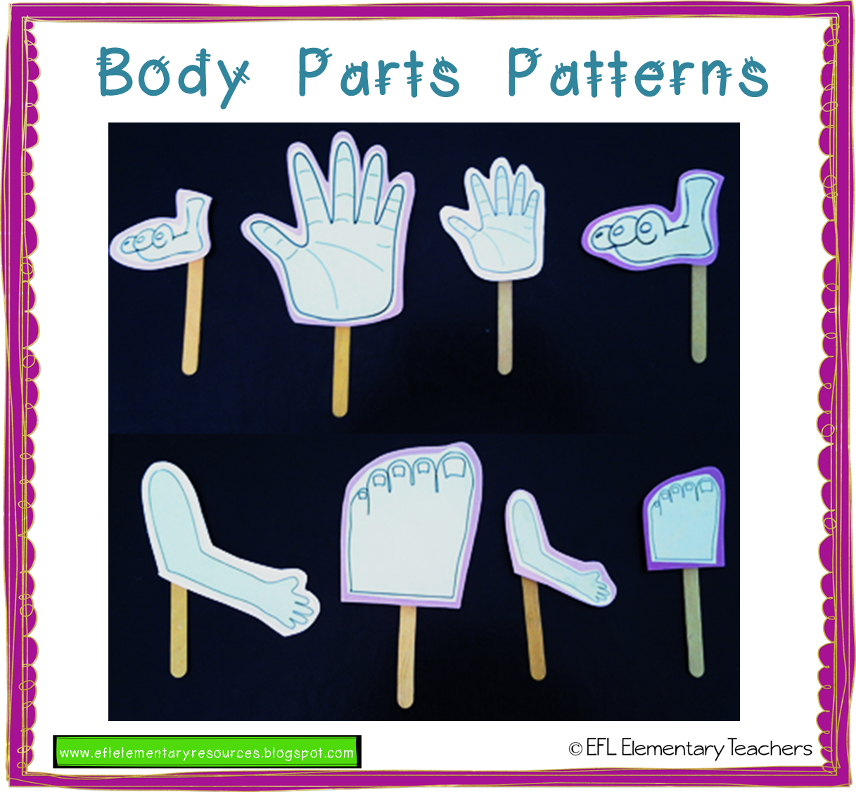 EFL Elementary Teachers: Body Theme for Elementary Language Learners