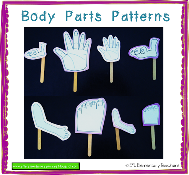 EFL Elementary Teachers: Body Theme for Elementary Language Learners