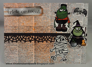 I like to cut and paste: Trick or Treat