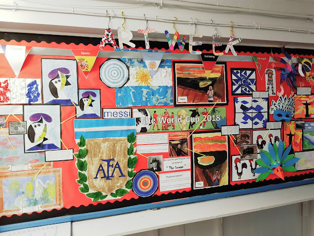 Ynysddu Primary School - Art Week