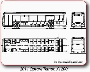 Vector Blueprints - Cars, Trucks, Busses and others: Optare - Vector ...