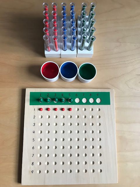 Family FECS: Montessori Activity: Long Division with Racks & Test Tubes ...