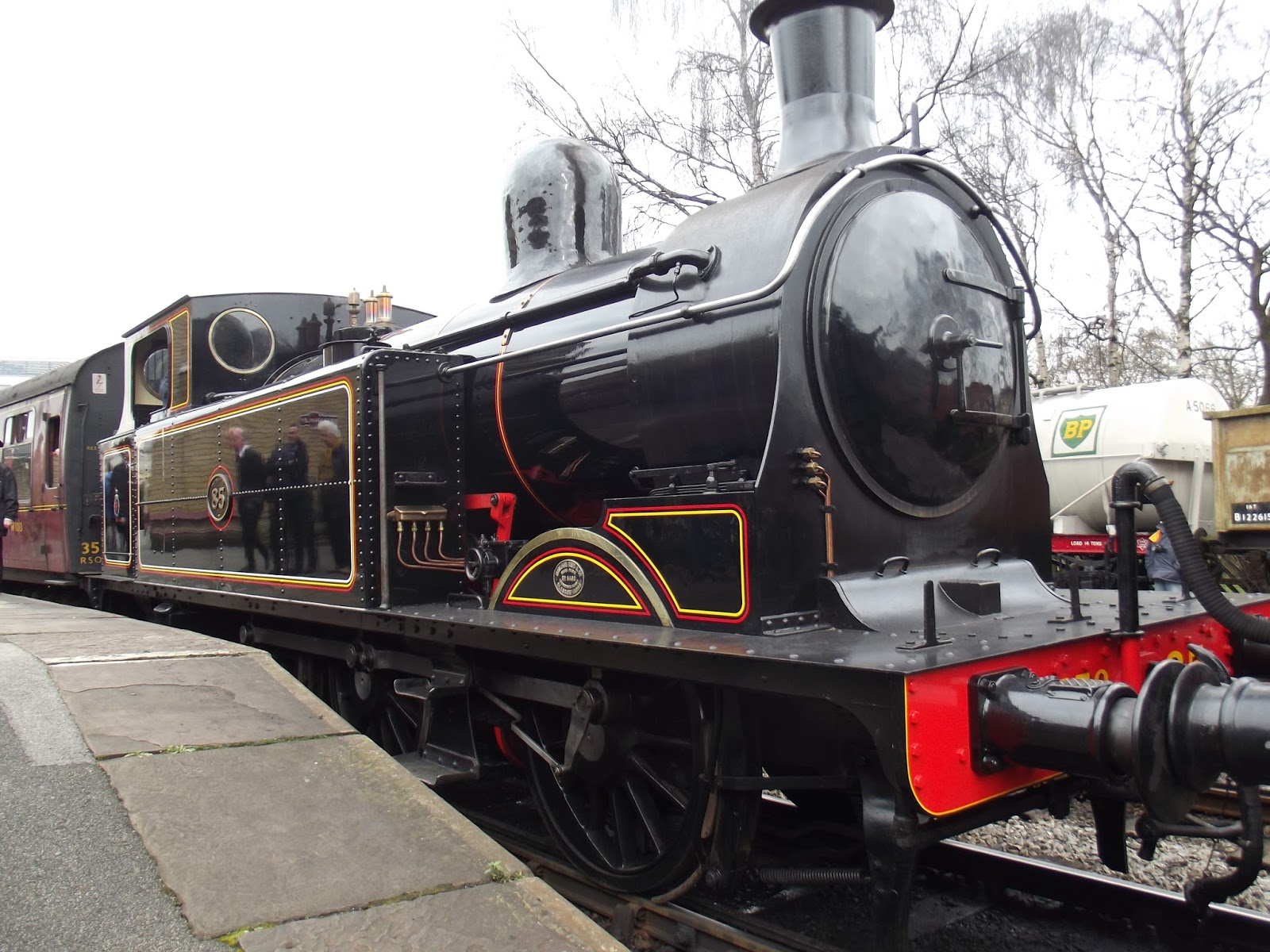Steam Memories: LNWR Coal Tank and the Taff Vale Tank. Together over ...
