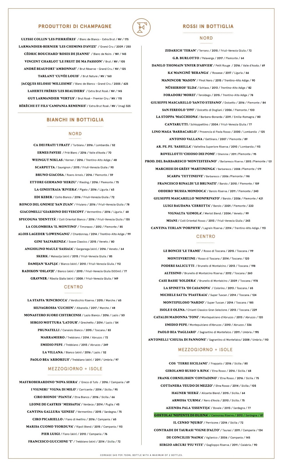 Elaine Travels: Felix Trattoria