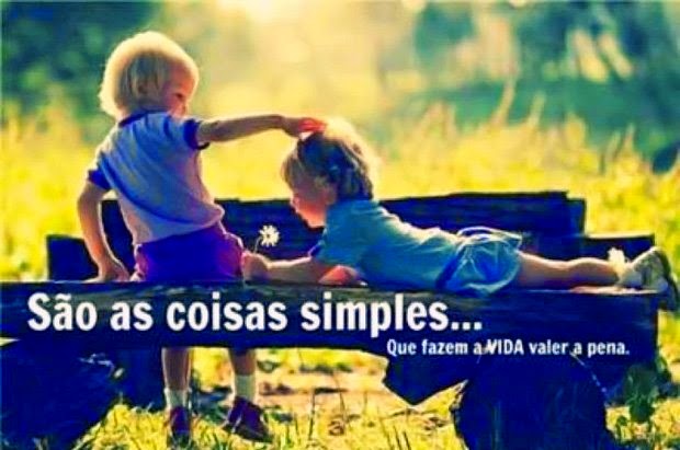 Here Is A Gothic World! (Aqui É Um Mundo Gótico): Coisas simples da vida!