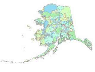Maps on Maps on Maps: Public Land Survey System Alaska