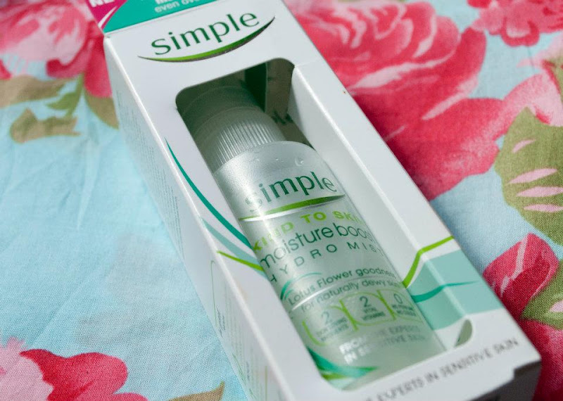 Simple Moisture Boost Hydro Mist Review! | Little Paper Swans