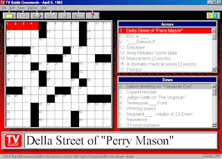 Werbespiel Archiv: TV Guide Crosswords