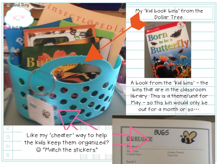 ...and they all fall down...: Classroom Library Organization....Time ...