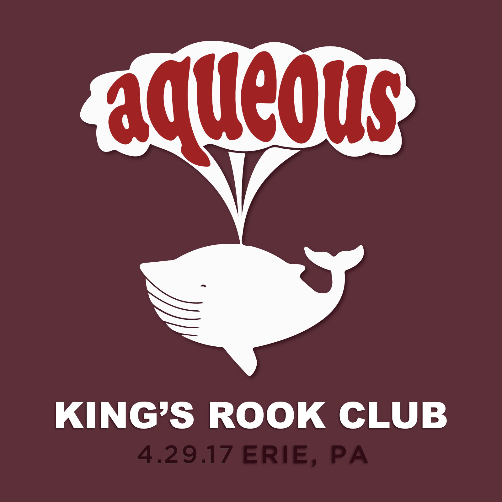 The Curtain With: Aqueous - 2017-04-29 The King's Rook Club, Erie, PA