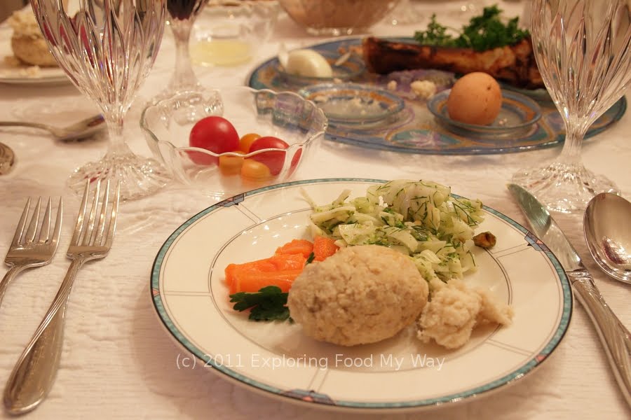 Exploring Food My Way: Satisfying the Craving: Passover Seder 2011: A ...