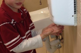 Autism with a side of fries : Hand Dryer of DOOM! The Sequel.