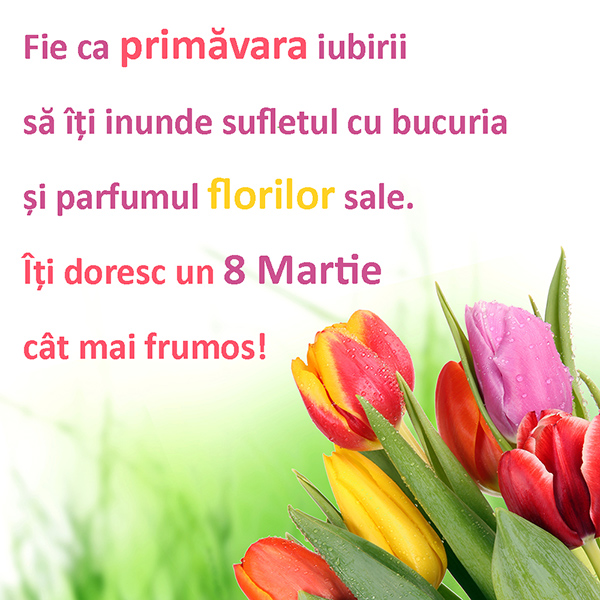Mesaje Statusuri si Citate: Urari de 8 Martie pentru sotii