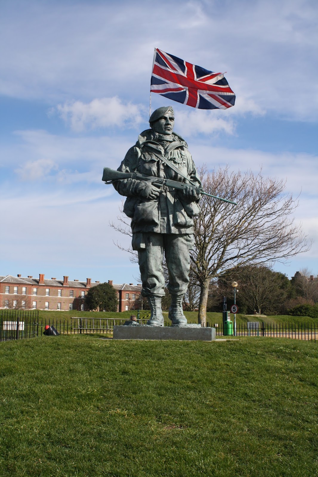 Yomper statue to stay on Eastney seafront