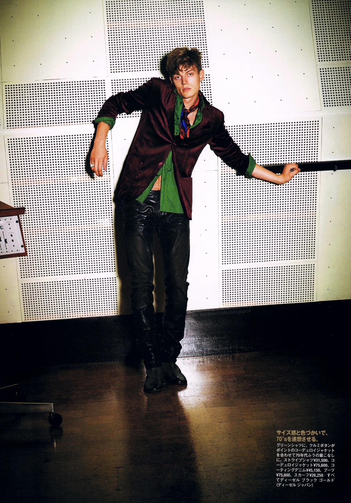 Male Model Otaku: Janis Ancens: pen magazine No.344