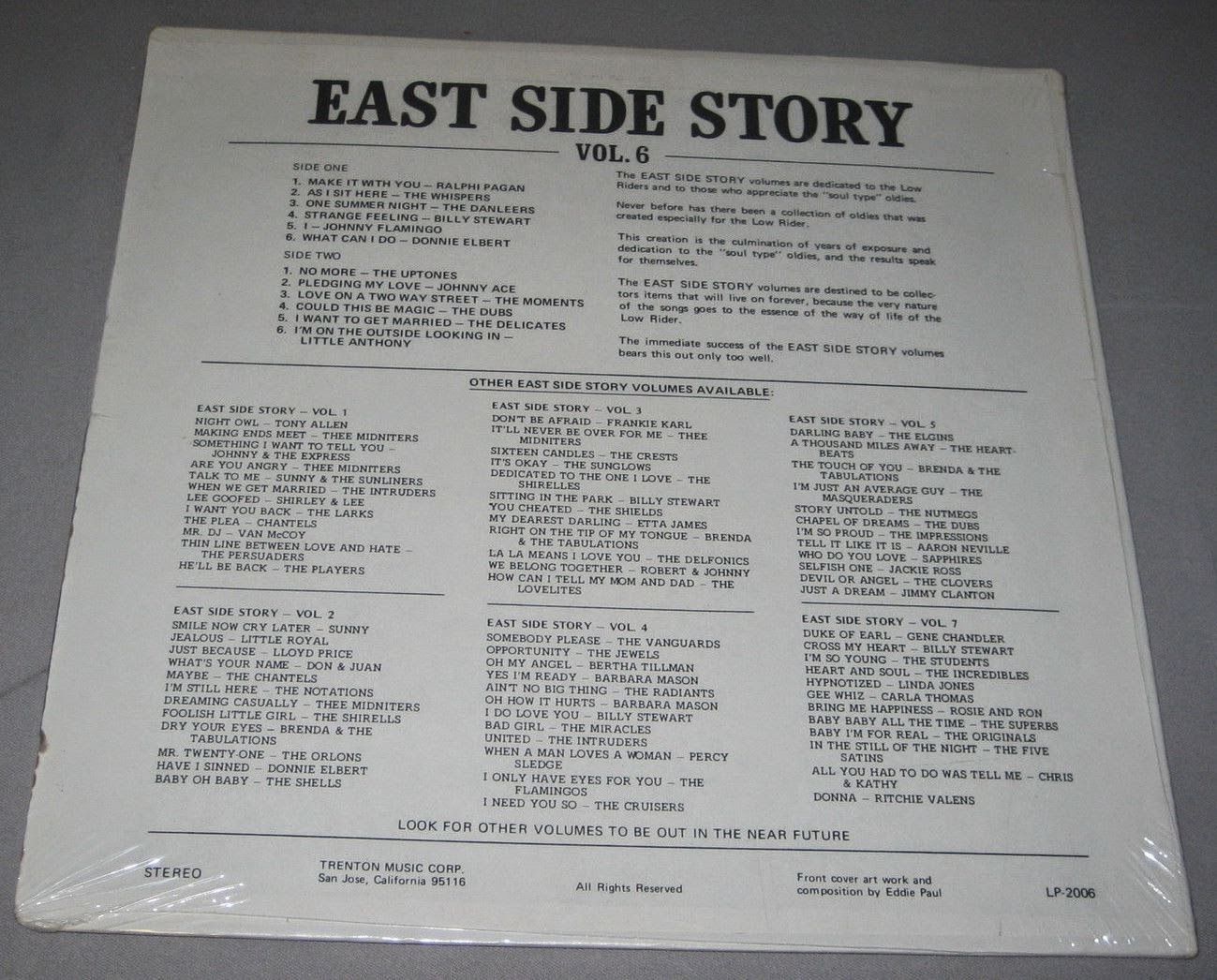 Nostalgia on Wheels: East Side Story - Vol. 1 - 6 - OG Low Rider Oldies