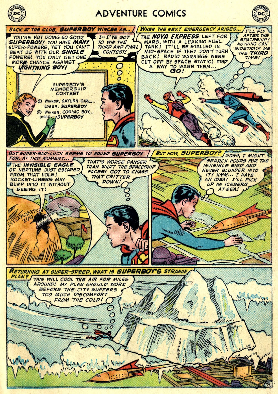 Days of Adventure: Adventure Comics # 247, April, 1958