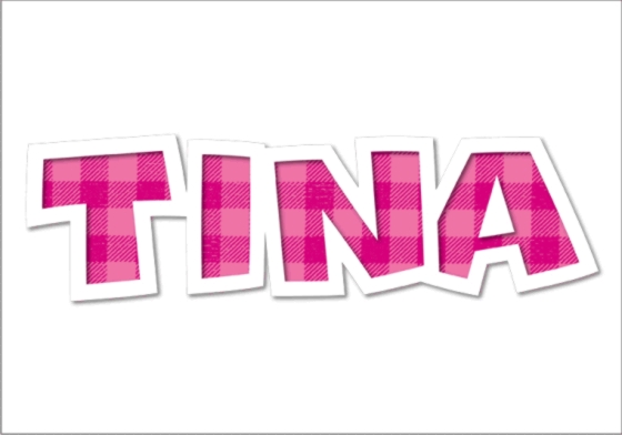 Tina Name Logo